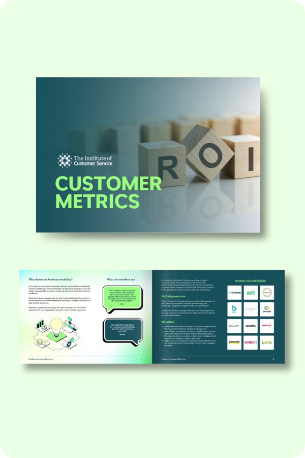 Customer Metrics - Brochure Download